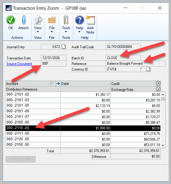 GP #LifeHacks 110: Post Financial Transactions to History – Life Hacks 365